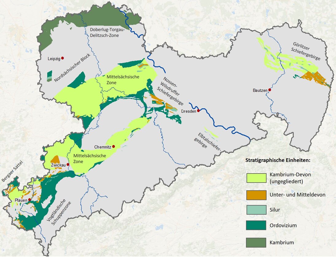 Die geologische Entwicklung Sachsens im Altpaläozoikum - Geologie - sachsen.de