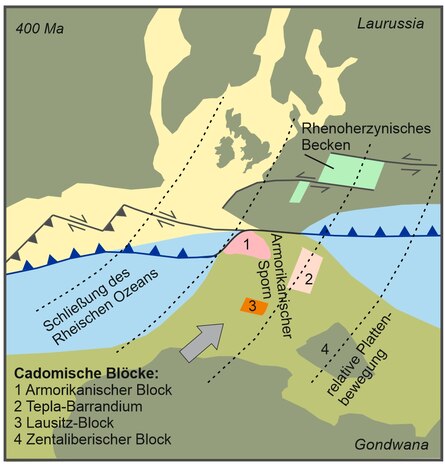 Die variszische Gebirgsbildung - ein Überblick - Geologie - sachsen.de